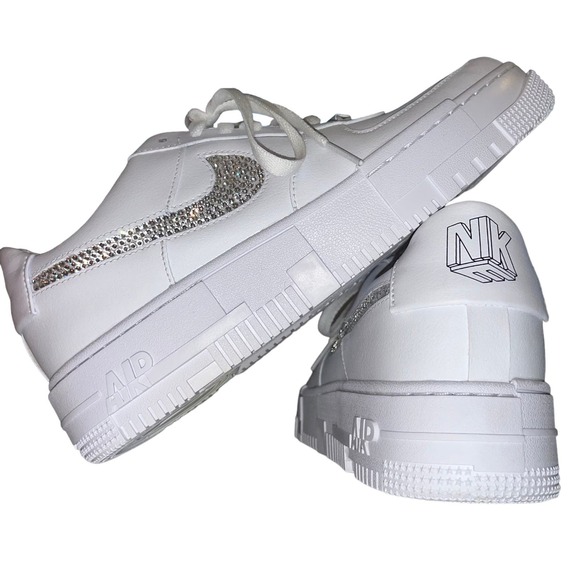 Nike | Shoes | Crystal Nike Air Force | Poshmark